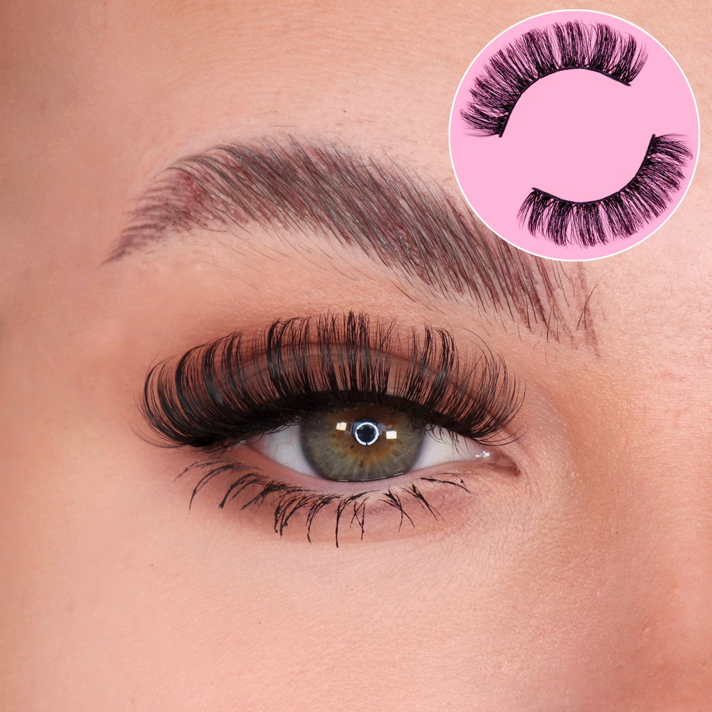 Russian Natural Hybrids Strip Unicorn Lashes – Unicorn Cosmetics