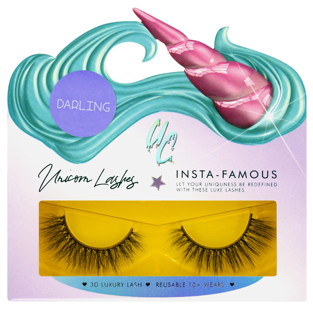 Darling Faux mink Lashes | Bridal Lashes | Unicorn Cosmetics